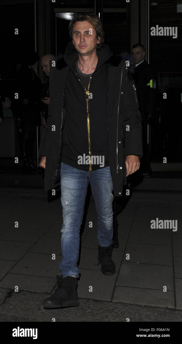 Jonathan Cheban seen leaving Novikov Re straunt in Mayfair after his ...