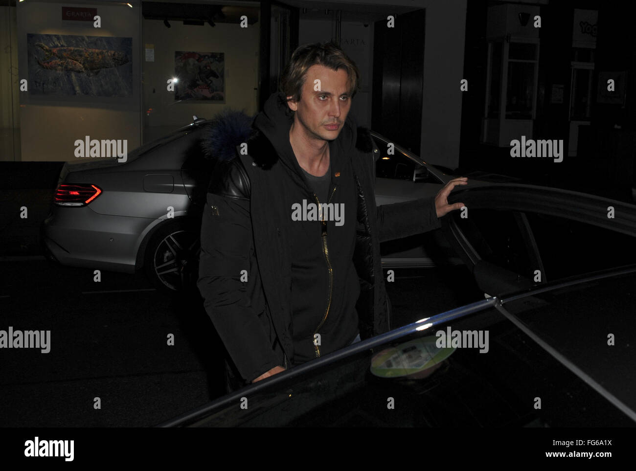 Jonathan Cheban seen leaving Novikov Re straunt in Mayfair after his ...