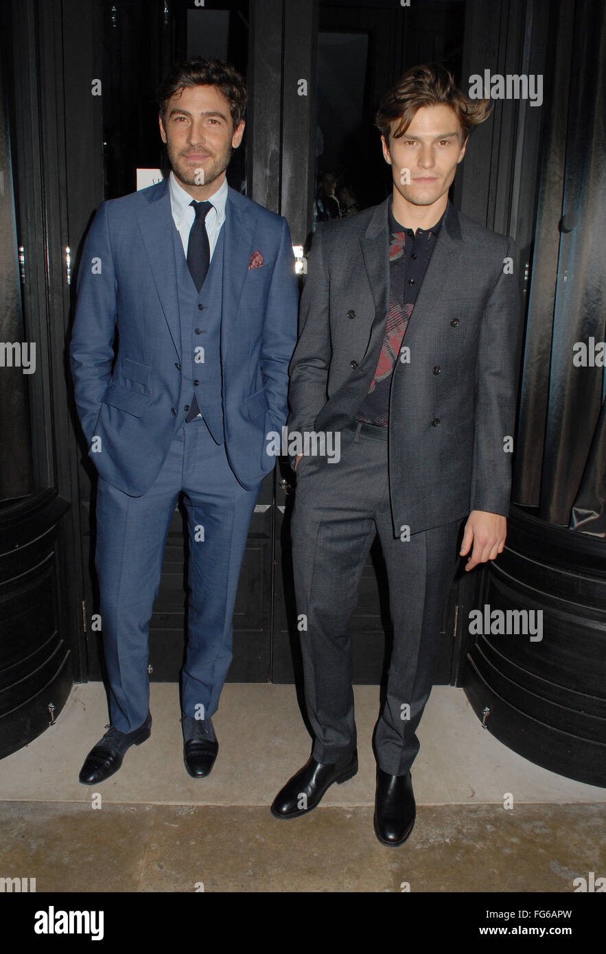 London Collections Men AW16 closing dinner hosted by GQ editor Dylan ...