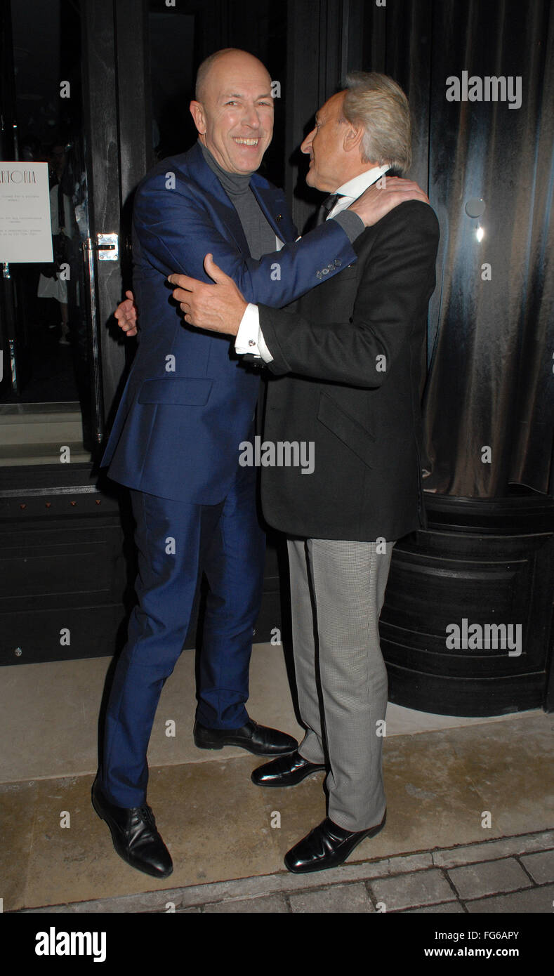 London Collections Men AW16 closing dinner hosted by GQ editor Dylan ...