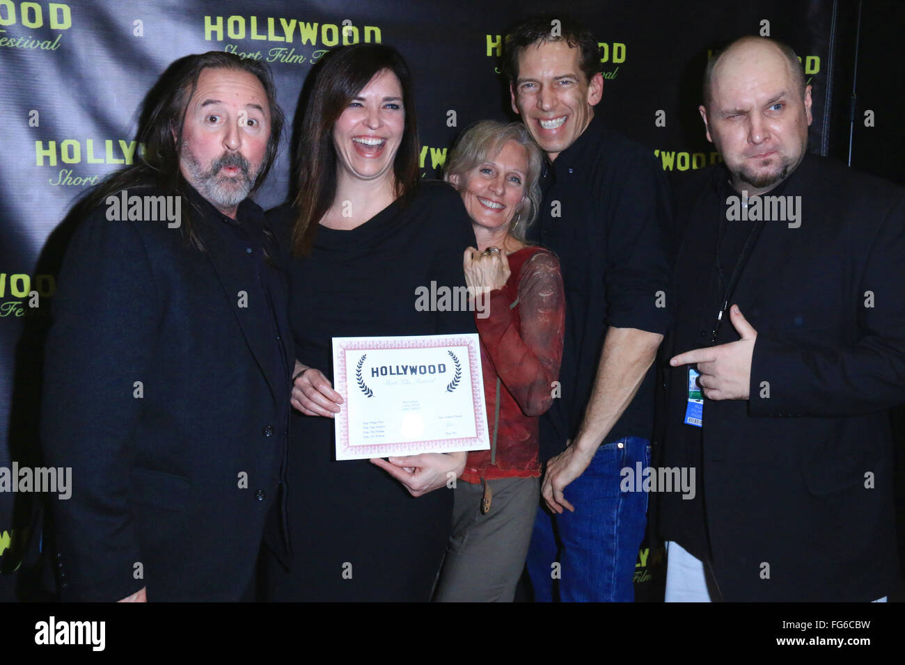 Hollywood Short Film Festival 2016 Awards Ceremony - Arrivals Featuring: John Bigham, Carolyn ...
