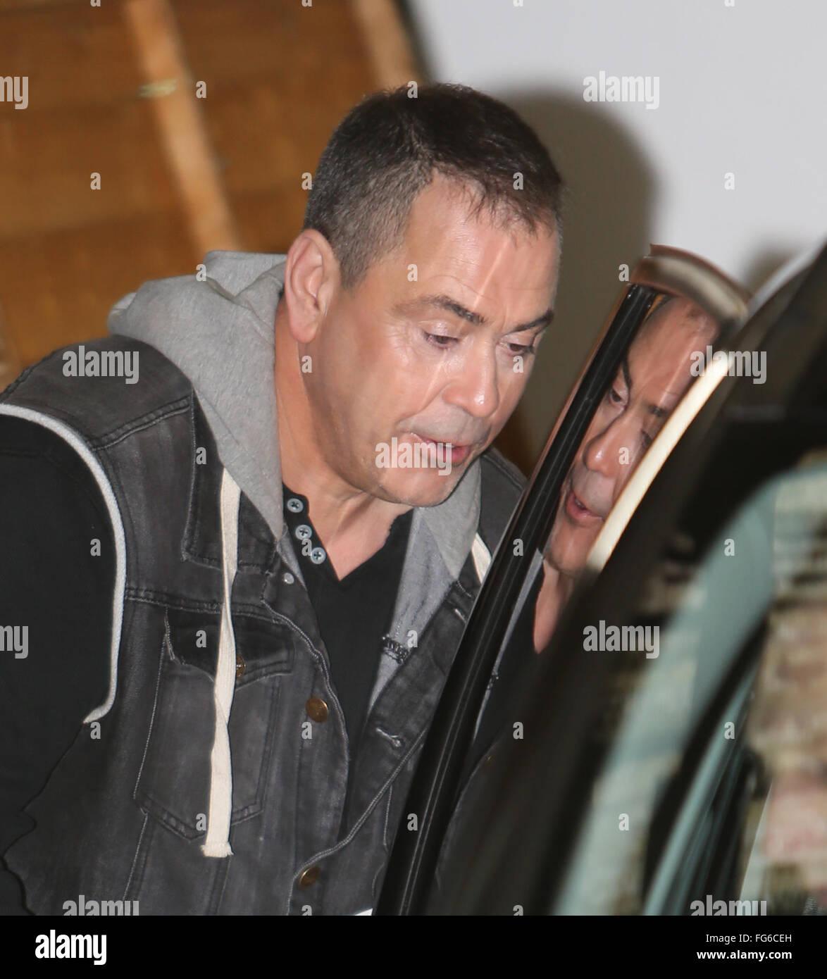 Rob Lawrie outside the ITV Studios Featuring: Rob Lawrie Where: London ...