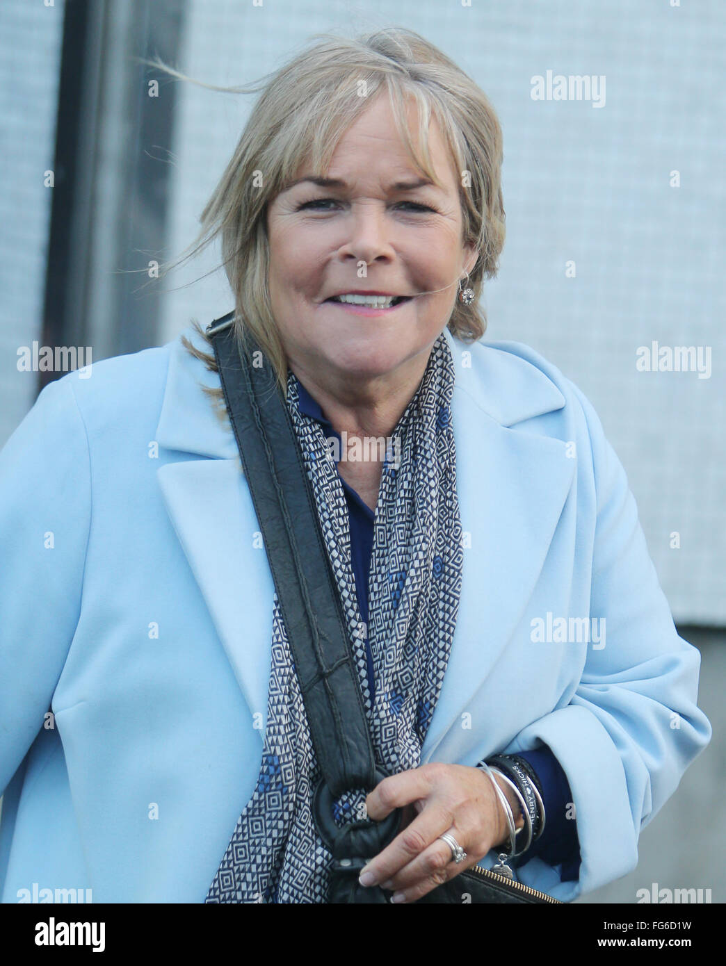 Linda Robson outside ITV Studios Featuring: Linda Robson Where: London ...