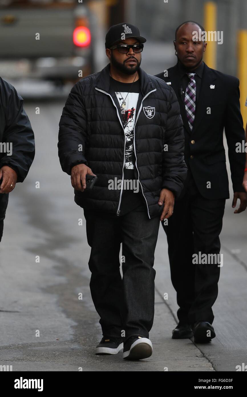 Ice Cube seen arriving t the ABC studios for Jimmy Kimmel Live ...
