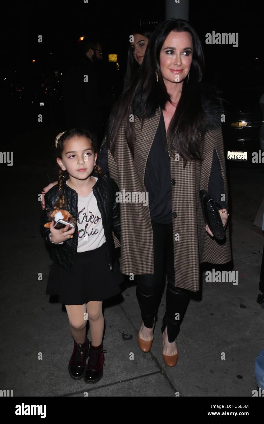 Kyle Richards and Faye Resnick seen going to dinner together at Craigs ...