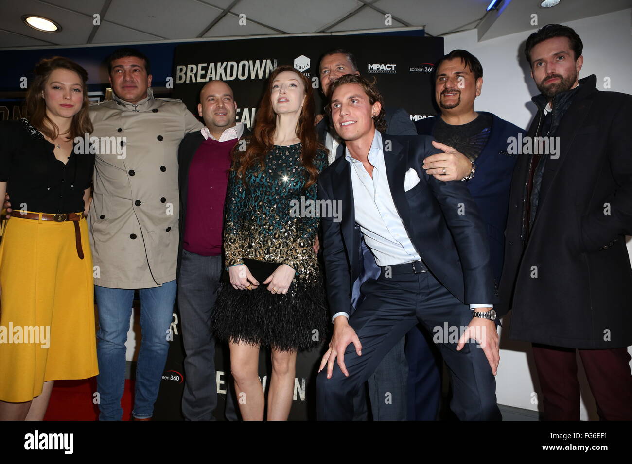 UK premiere of 'Breakdown' - Red Carpet Arrivals Featuring: Olivia ...