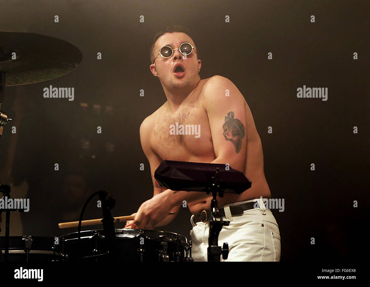 Slaves Performing Live at Liverpool O2 Academy Featuring: Slaves, Isaac ...