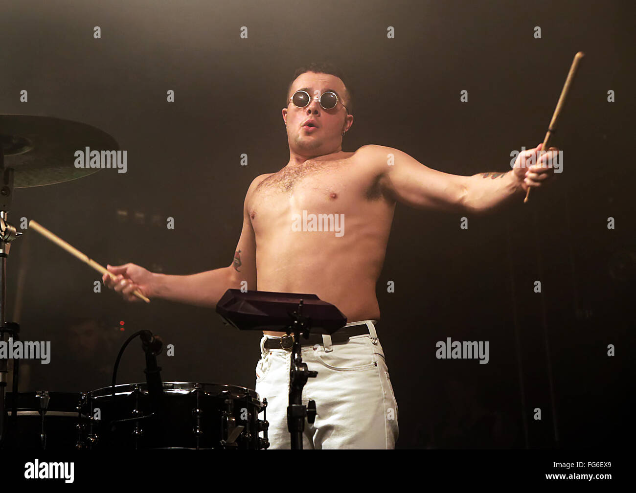 Slaves Performing Live at Liverpool O2 Academy Featuring: Slaves, Isaac ...