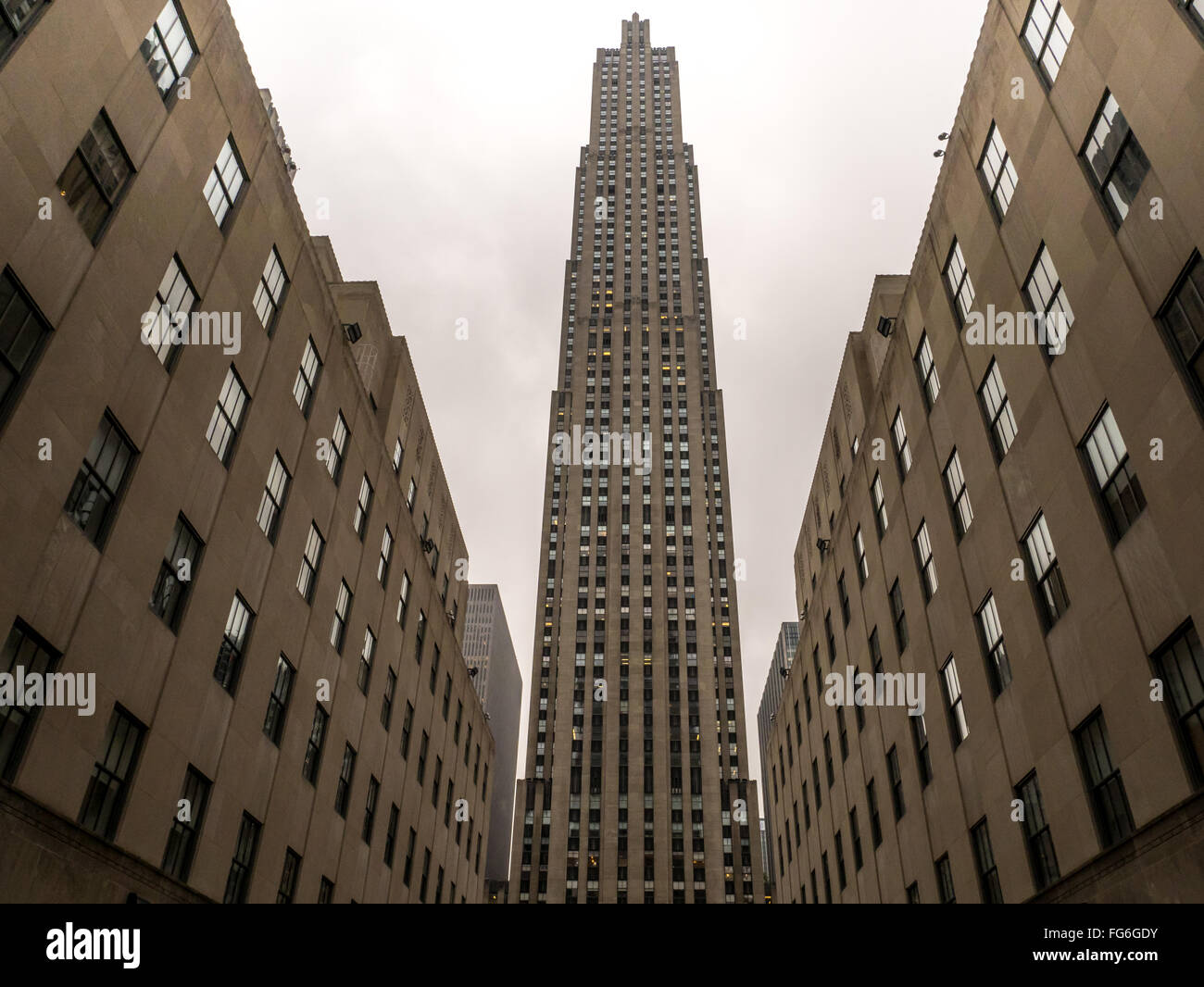 Rockefeller Center Building Stock Photo - Alamy