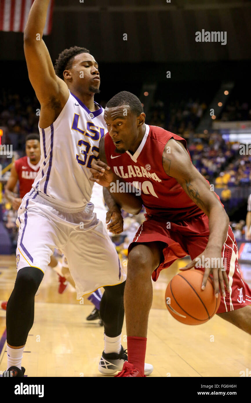 Baton Rouge, LA, USA. 17th Feb, 2016. LSU Tigers forward Craig Victor ...