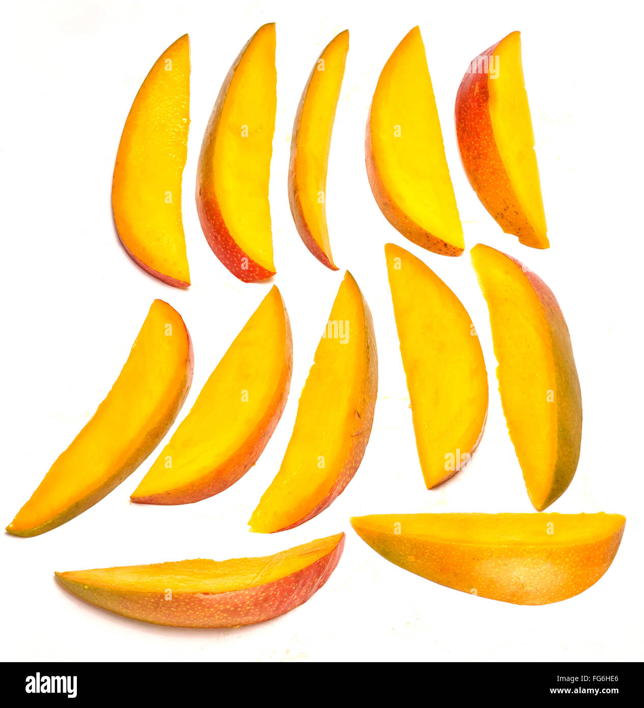 Four mangoes Cut Out Stock Images & Pictures - Alamy