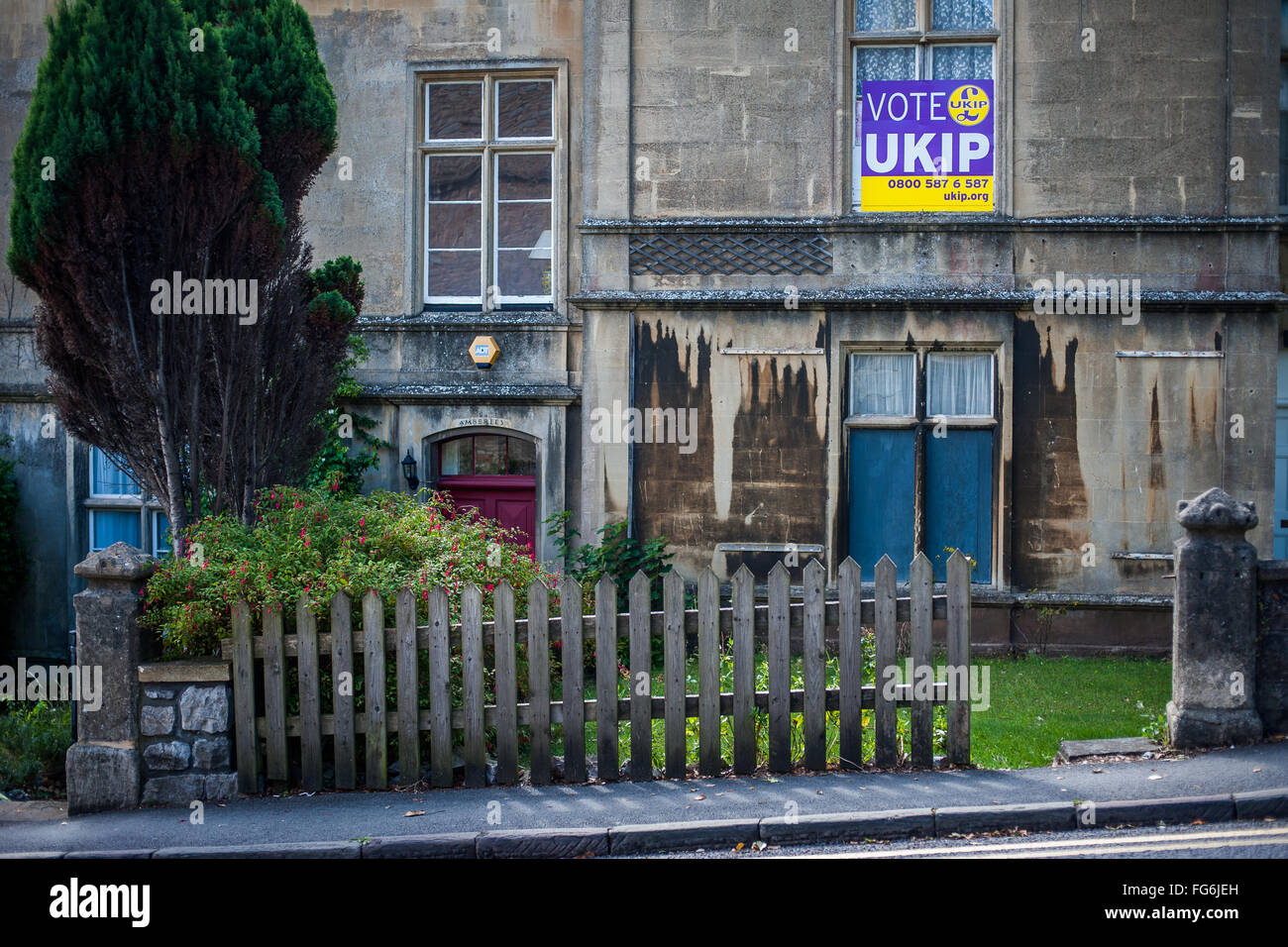 Ukip poster house hi-res stock photography and images - Alamy