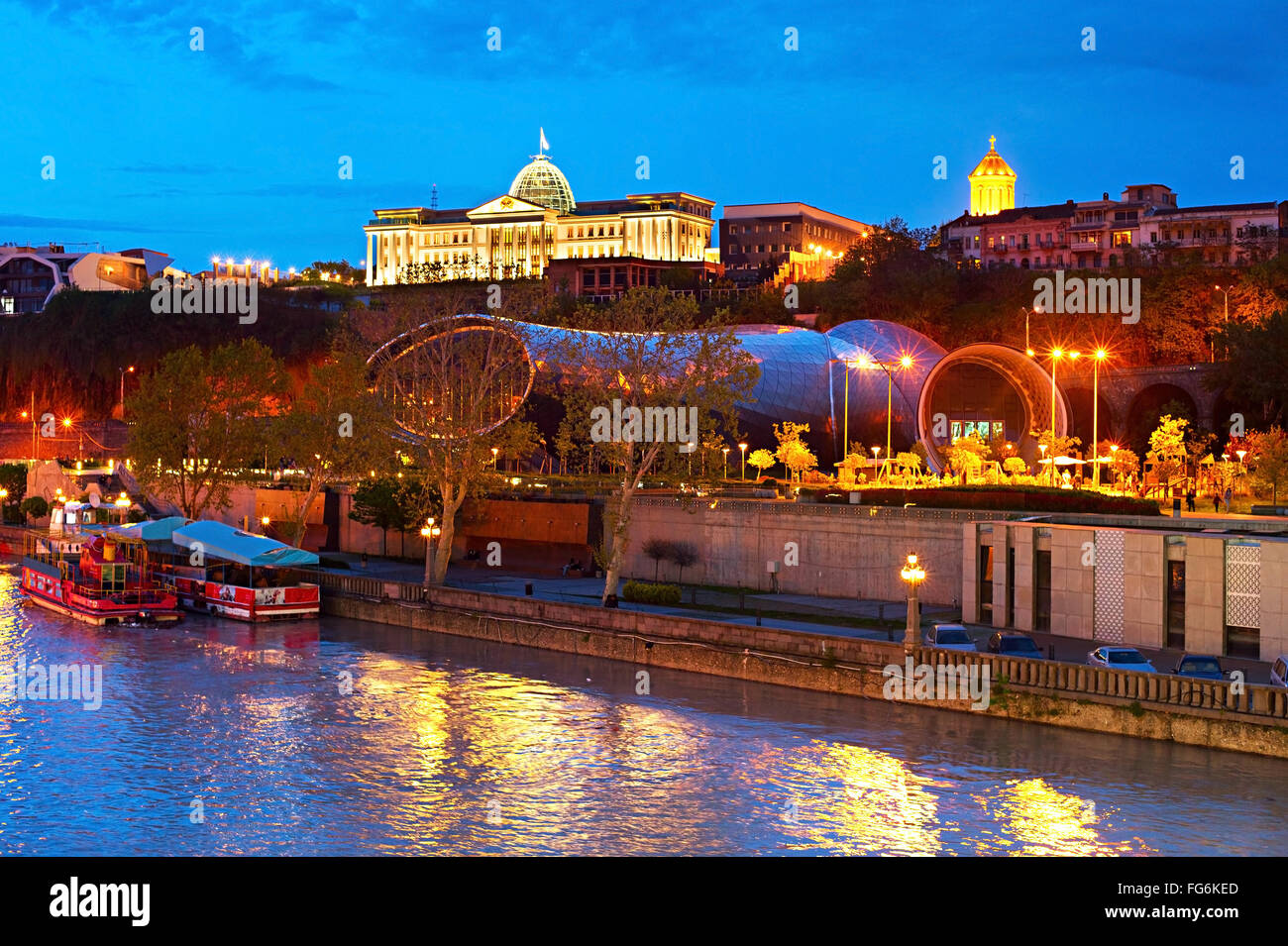 Modern architecture tbilisi georgia hi-res stock photography and images ...