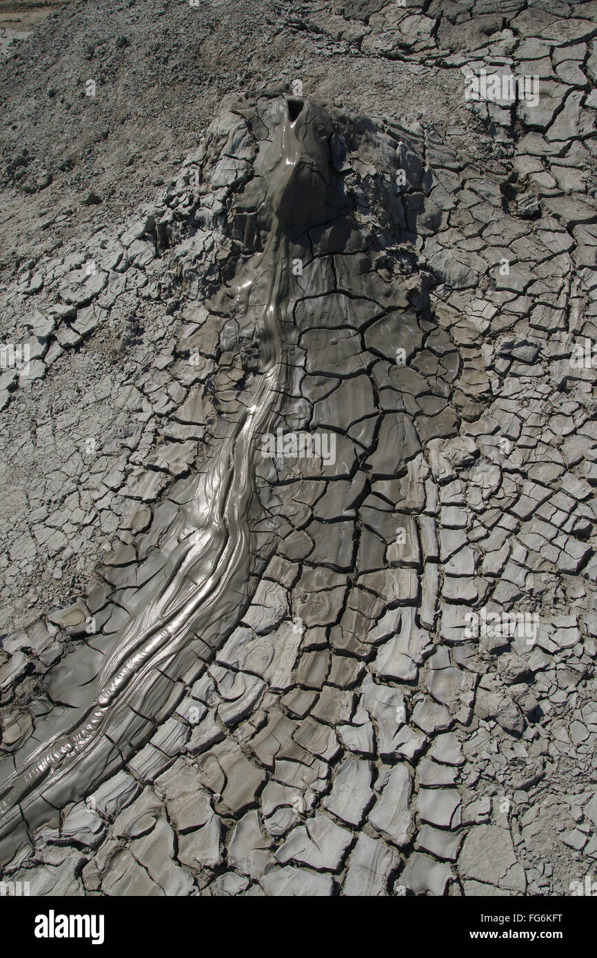 Mud volcano north of Baku, Azerbaijan Stock Photo - Alamy