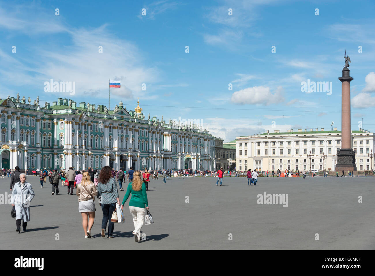 18th Century State Hermitage Museum, Palace Square, Saint Petersburg ...