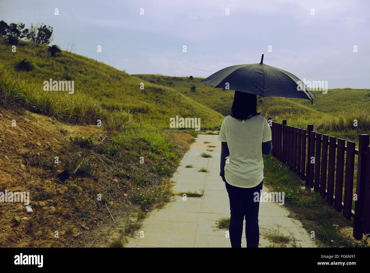 Crying With Umbrella High Resolution Stock Photography and Images - Alamy