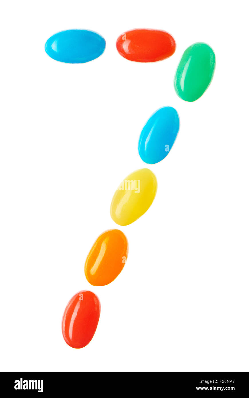 Yellow number 7 hi-res stock photography and images - Alamy