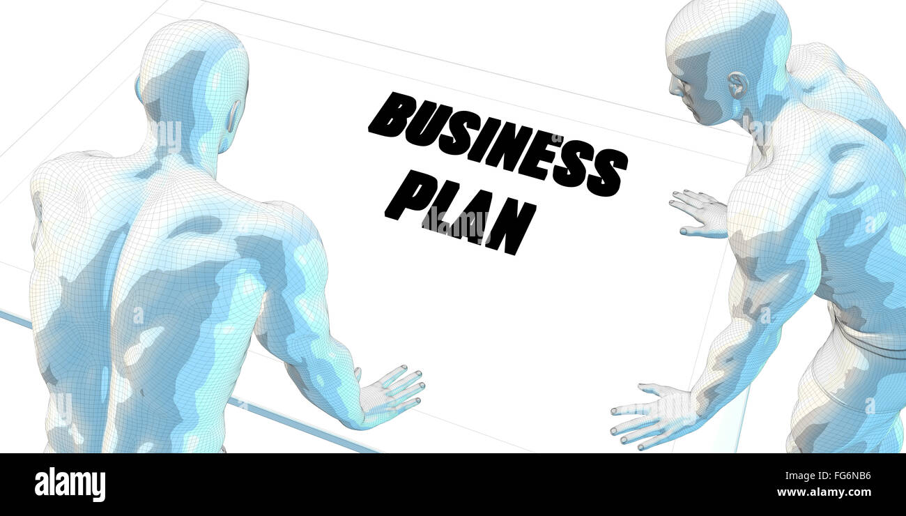 Business Plan Discussion and Business Meeting Concept Art Stock Photo ...