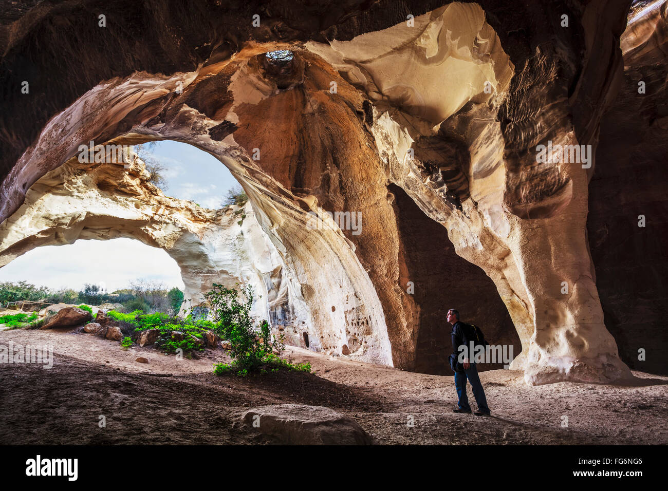 Bell Caves at Beit Guvrin; Israel Stock Photo - Alamy