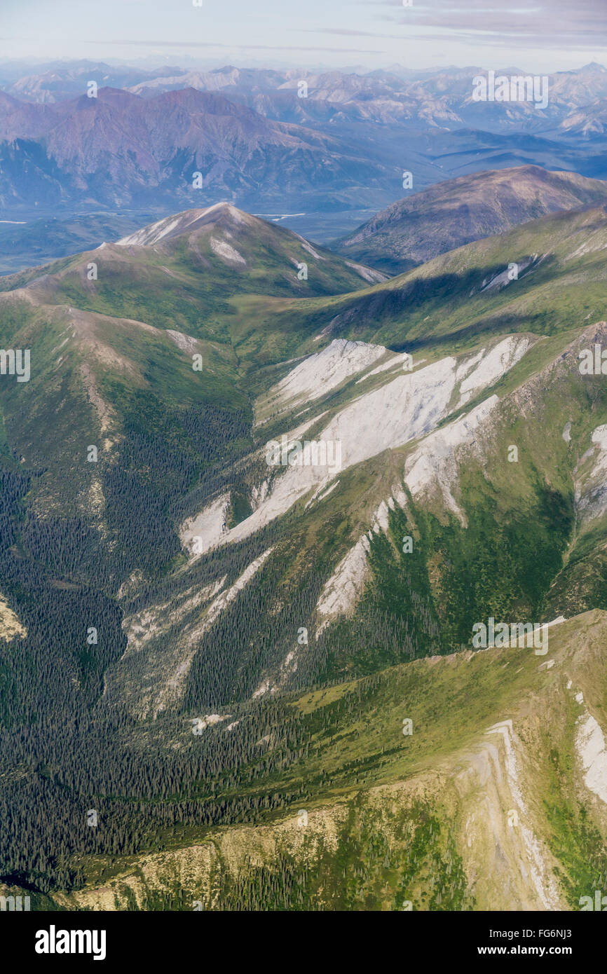 Brooks mountain range aerial hi-res stock photography and images - Alamy
