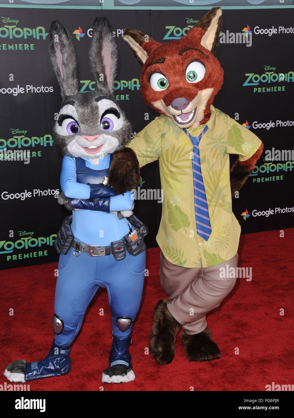 New York, NY, USA. 17th Feb, 2016. at arrivals for Disney ZOOTOPIA ...