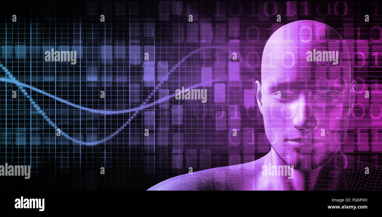 Human Implant Concept Technology as a Illustration Stock Photo - Alamy