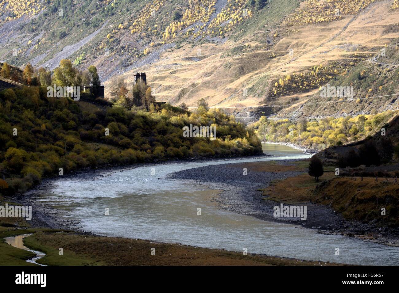 Ganzi Tibetan Autonomous Prefecture Sichuan Province China Stock Photo ...