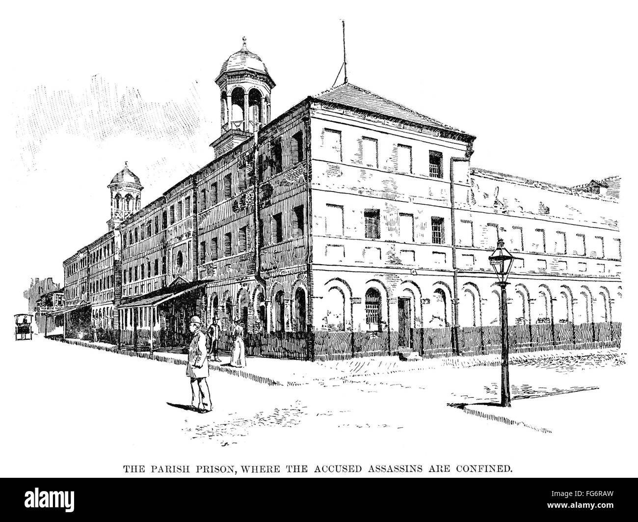 NEW ORLEANS: PRISON, 1890. /nThe Old Parish Prison in New Orleans ...