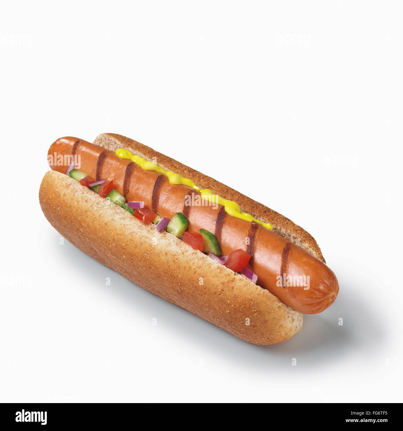 Plain Hot Dog No Bun