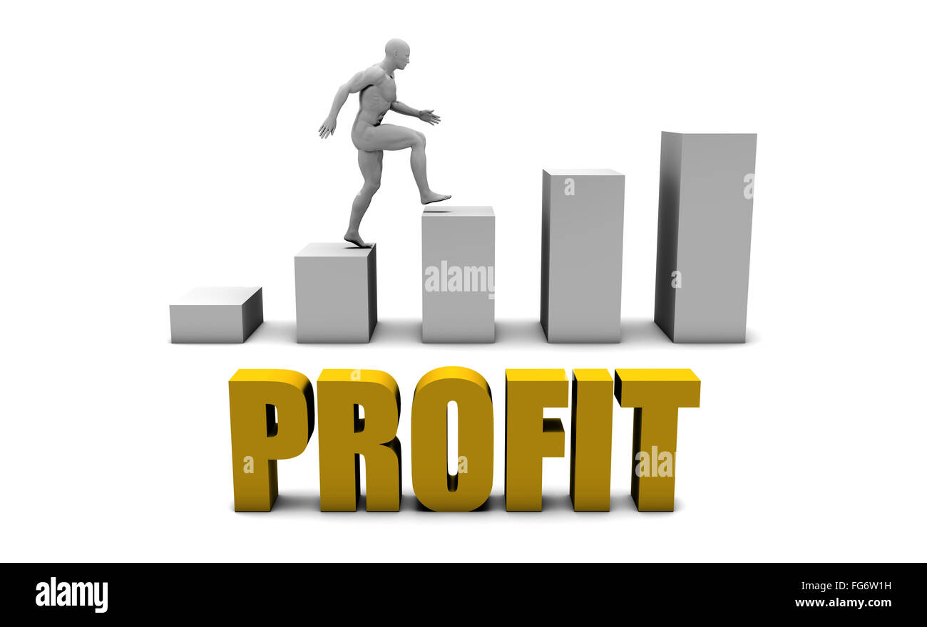 Improve Your Profit or Business Process as Concept Stock Photo - Alamy