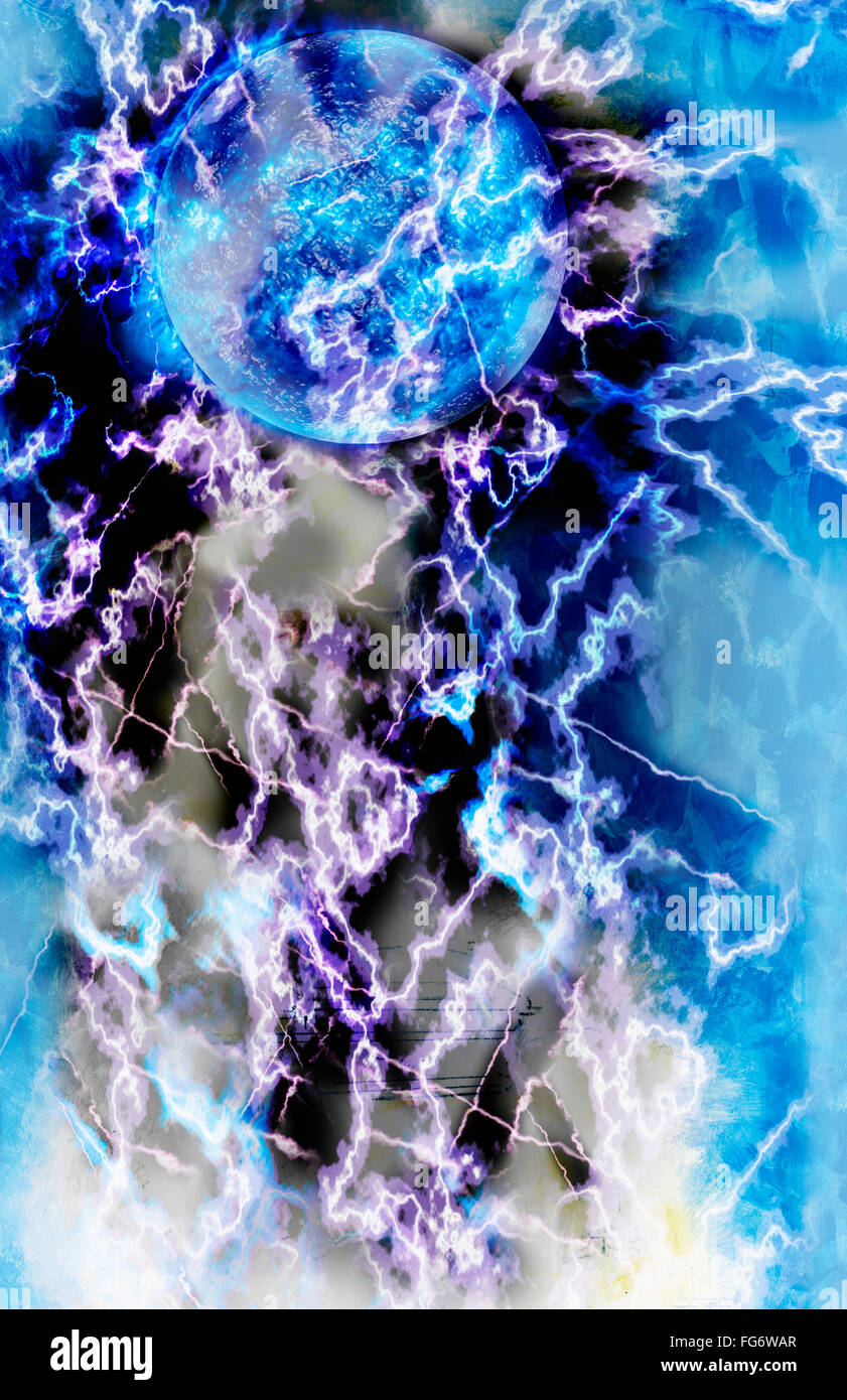 Lightning abstract hi-res stock photography and images - Alamy