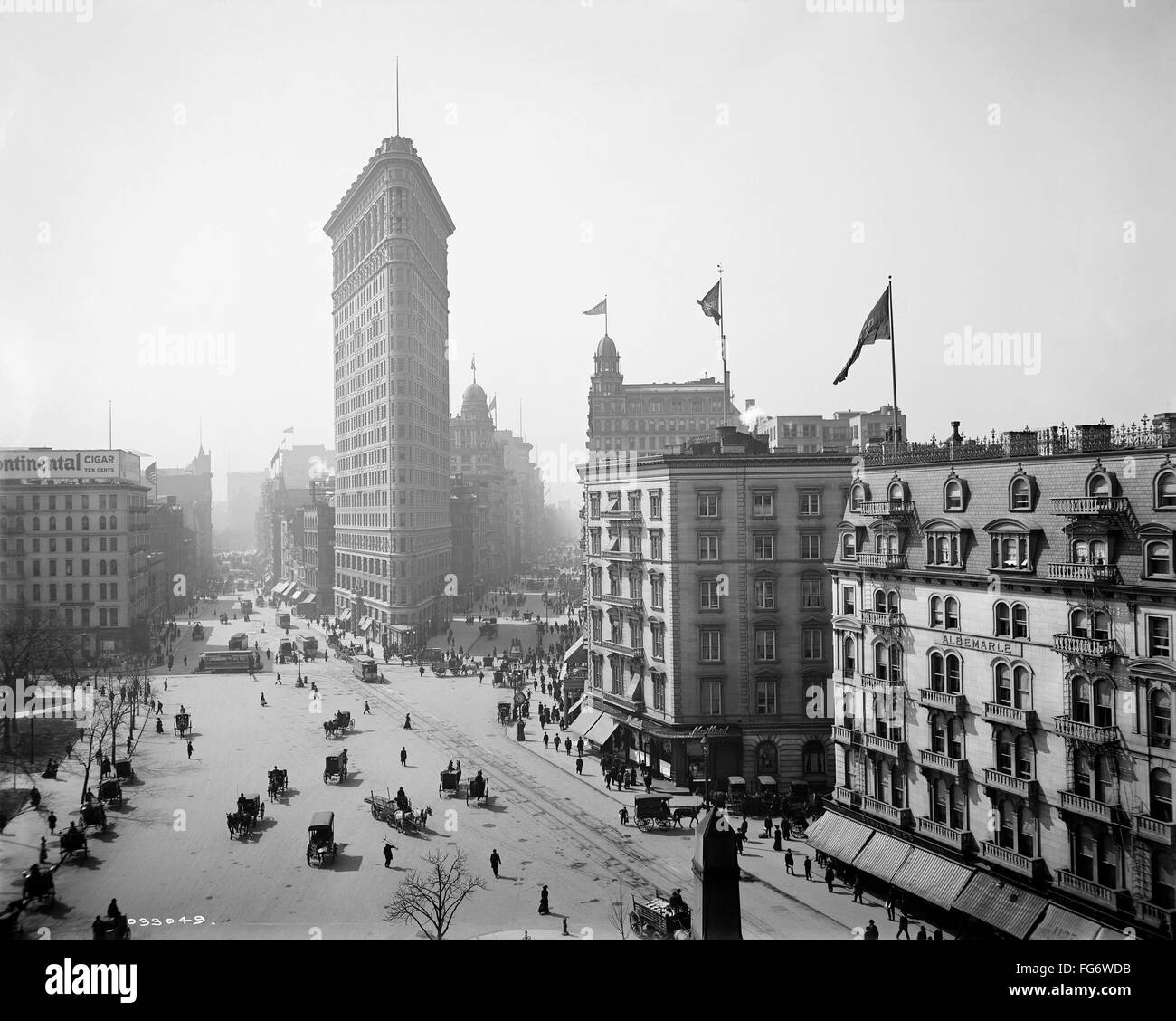 NEW YORK CITY, c1905. /nThe Flatiron Building in New York City ...