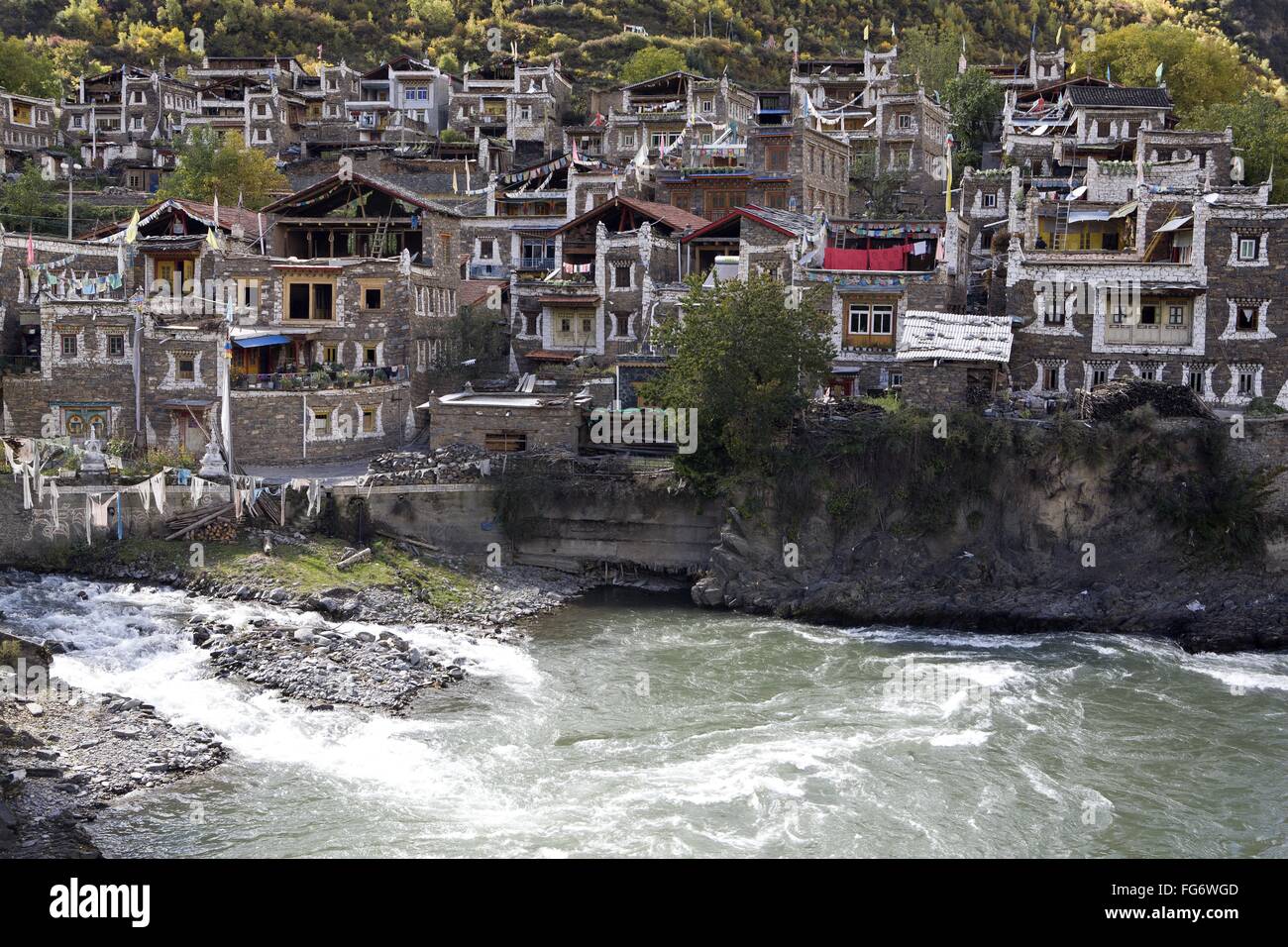 Wenchuan County Sichuan Province China Stock Photo - Alamy