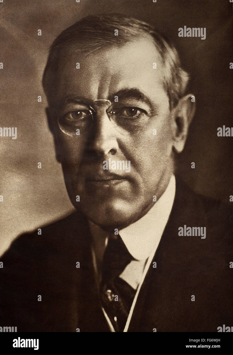 WOODROW WILSON (1856-1924). /n28th President of the United States ...