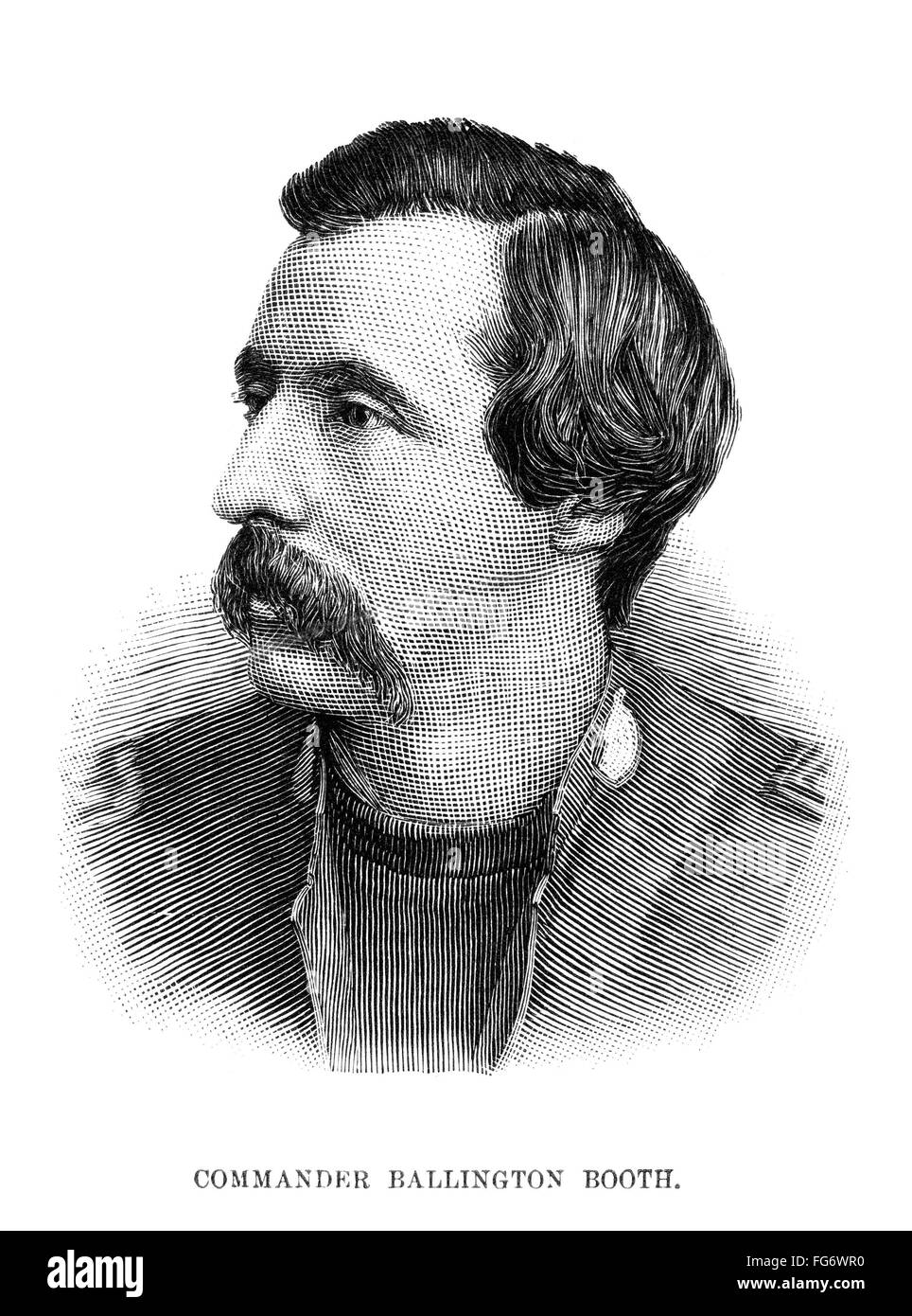 BALLINGTON BOOTH /n(1865-1948). Salvation Army leader and co-founder of ...