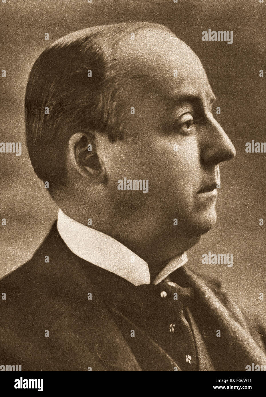 PHILANDER CHASE KNOX /n(1853-1921). American politician. Photograph ...