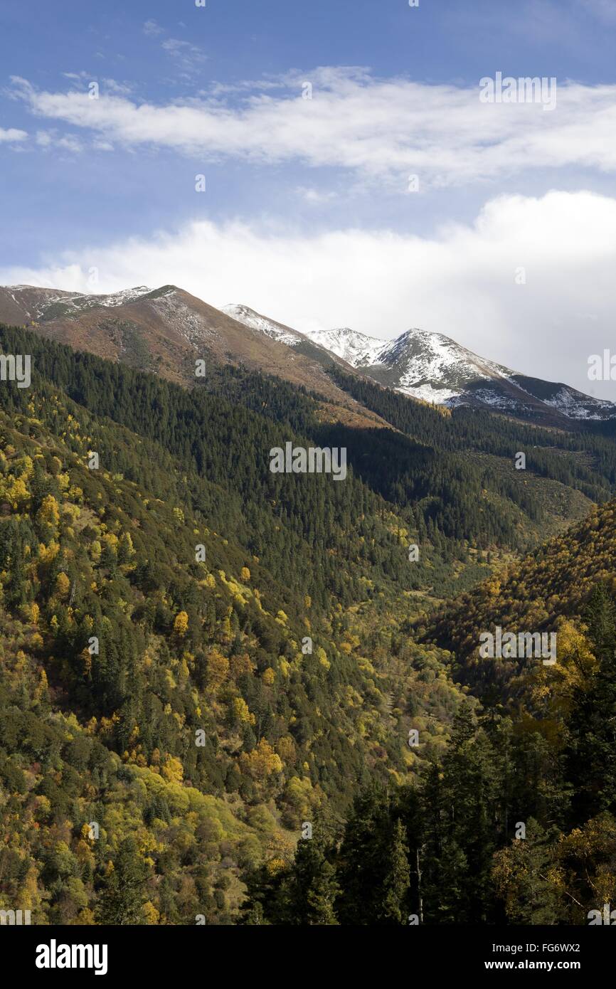 Wenchuan County Sichuan Province China Stock Photo - Alamy