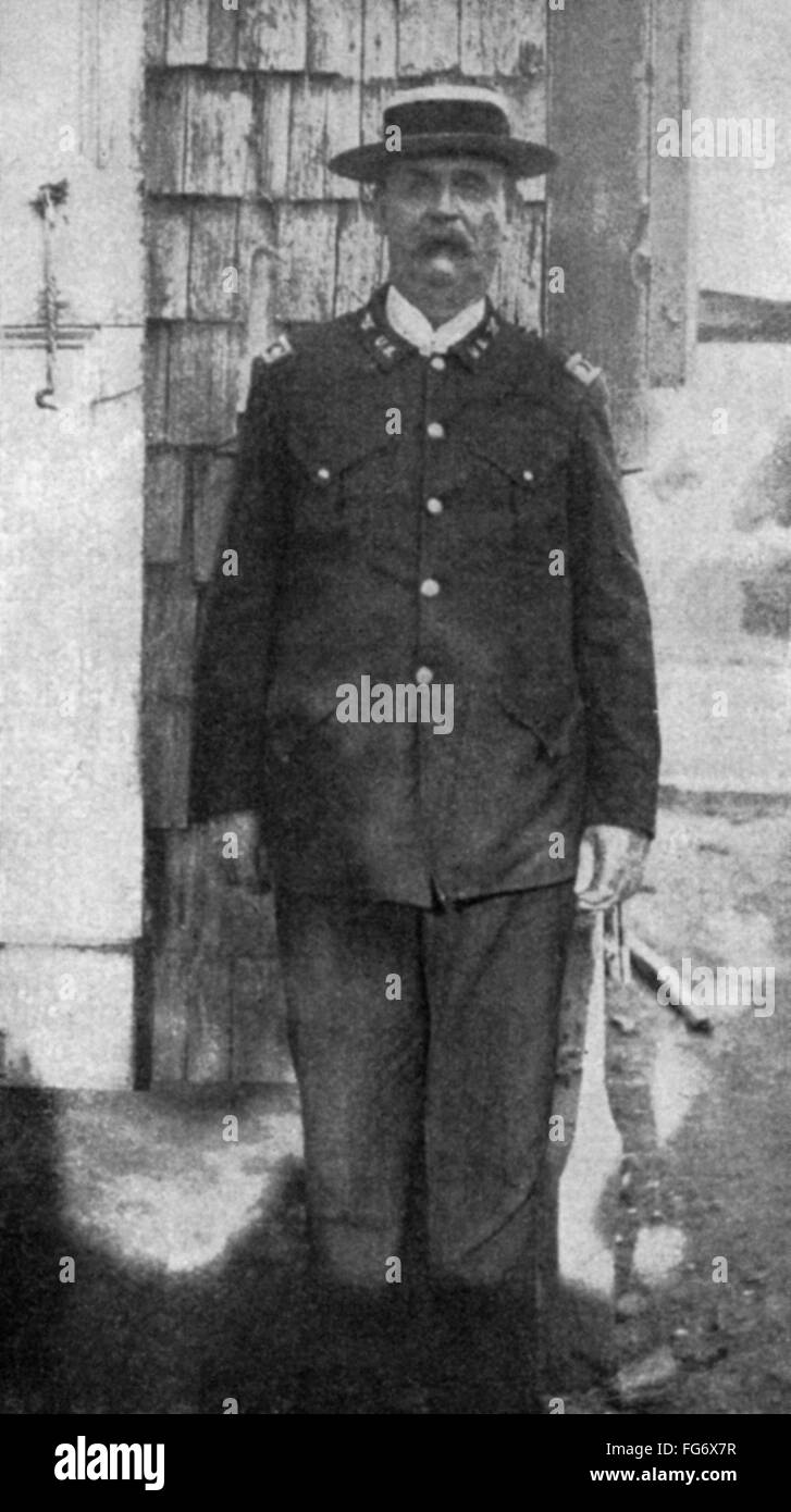 EDWARD HUNTER (1839-1928). /nAmerican Army officer. Colonel Hunter at ...