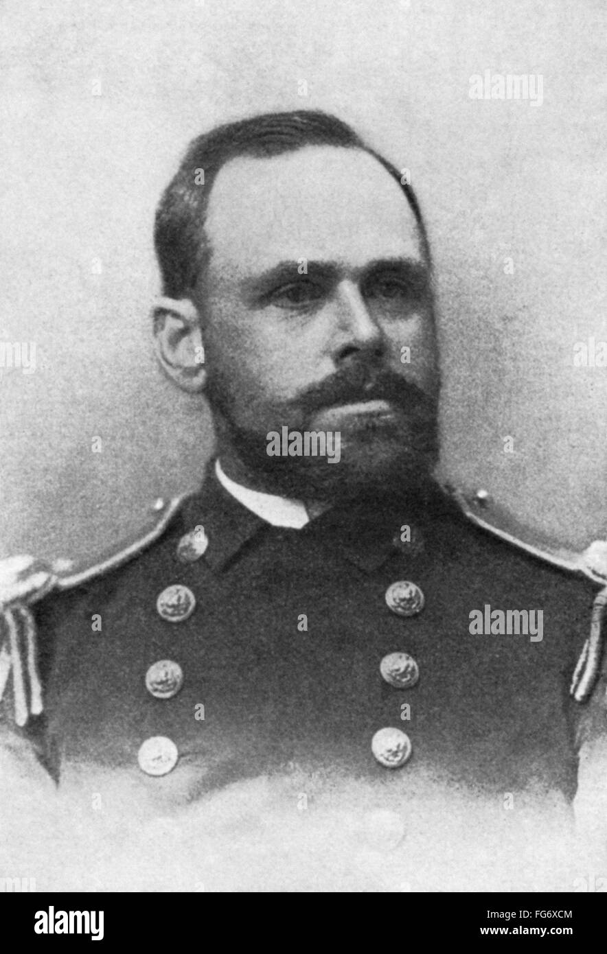 BENJAMIN FRANKLIN TILLEY /n(1848-1907). U.S. Navy admiral. Commander of ...