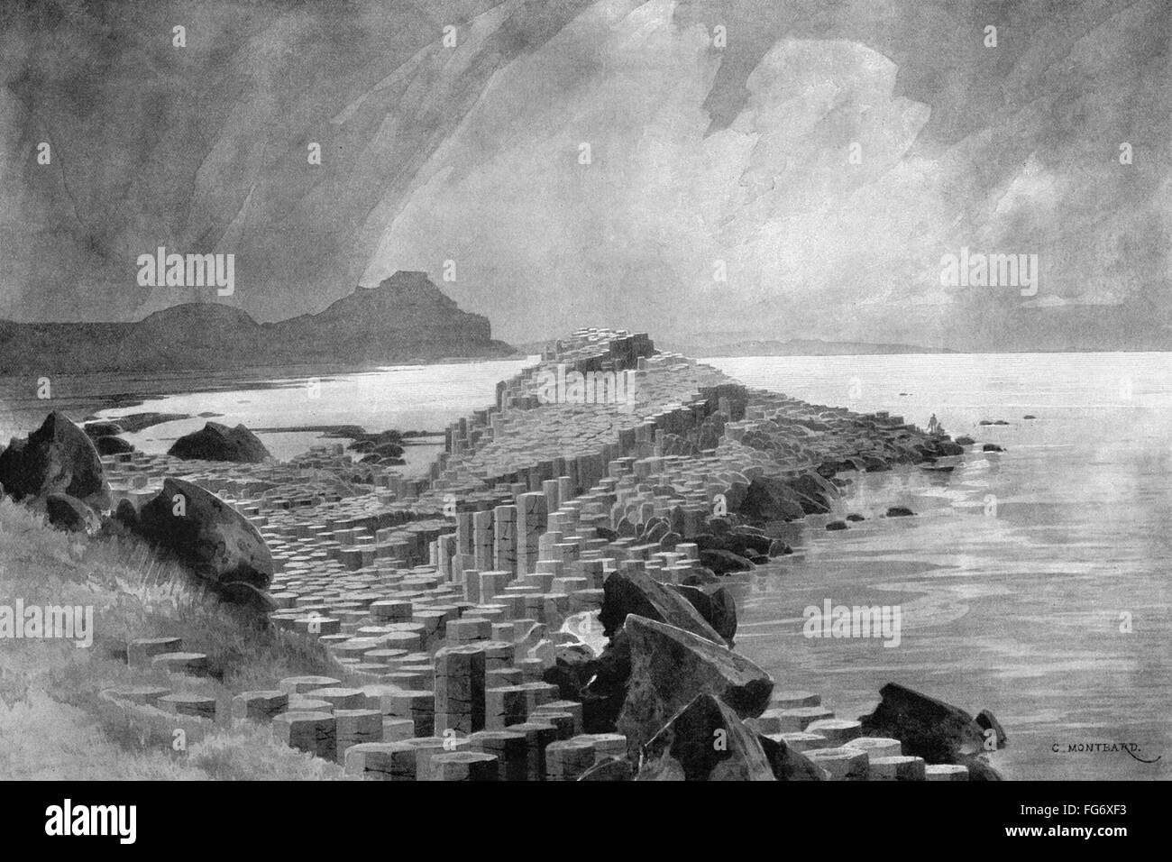 IRELAND: GIANT'S CAUSEWAY. /nThe Giant's Causeway in County Antrim ...