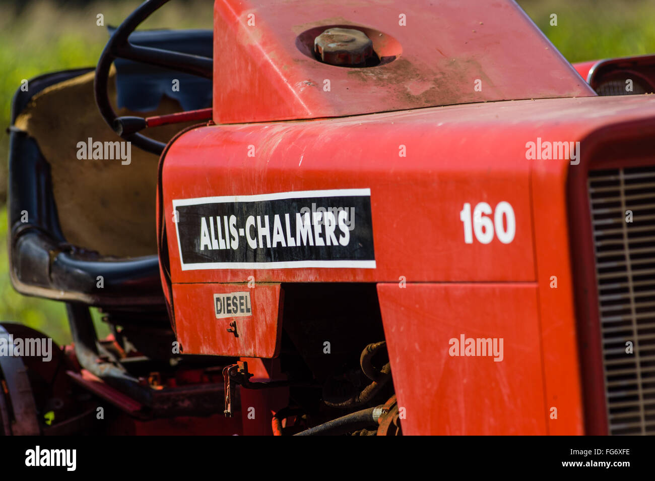 Allis-Chalmers 160 tractor Stock Photo - Alamy