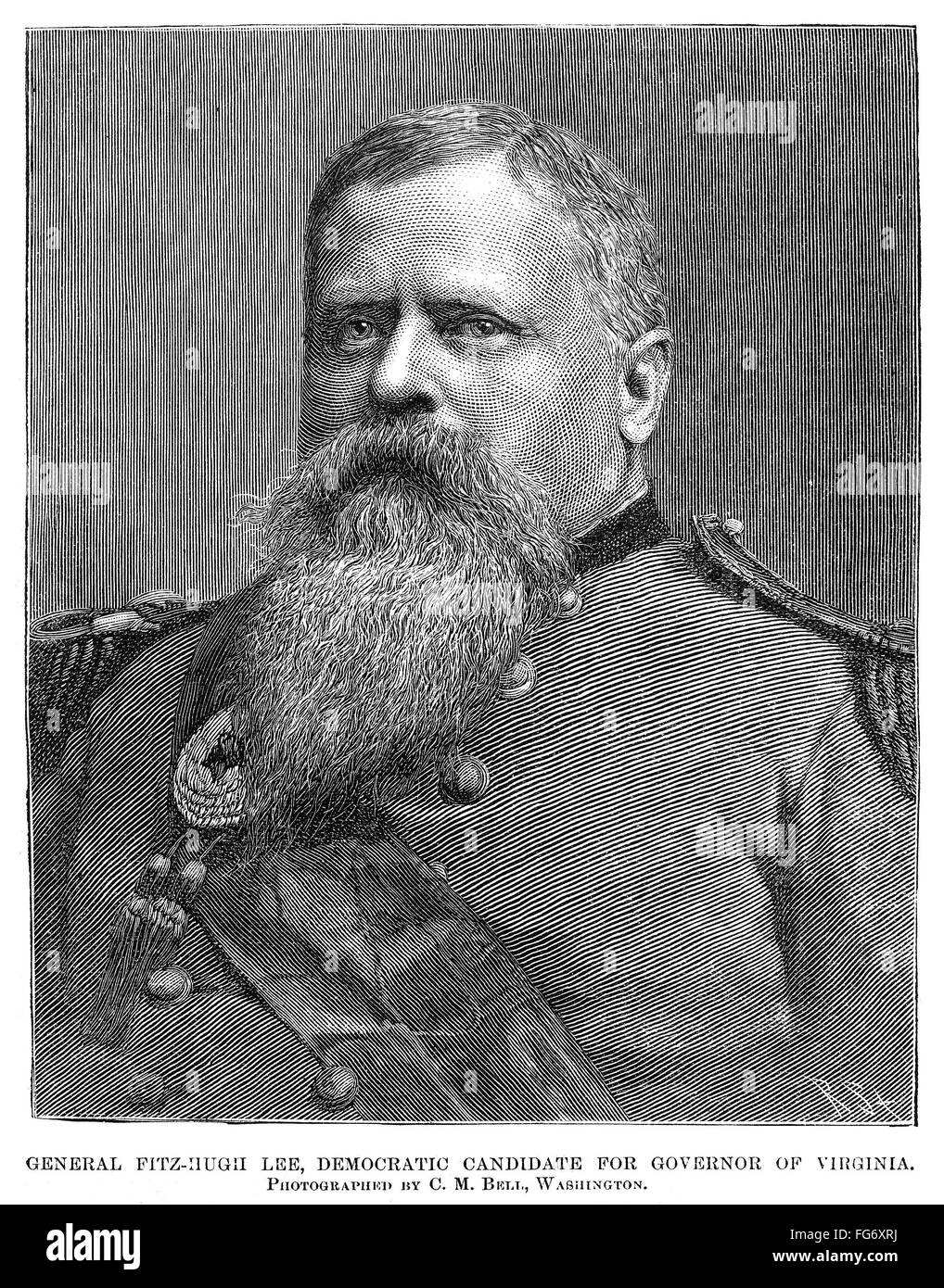 FITZHUGH LEE (1835-1905). /nConfederate cavalry general in the American ...