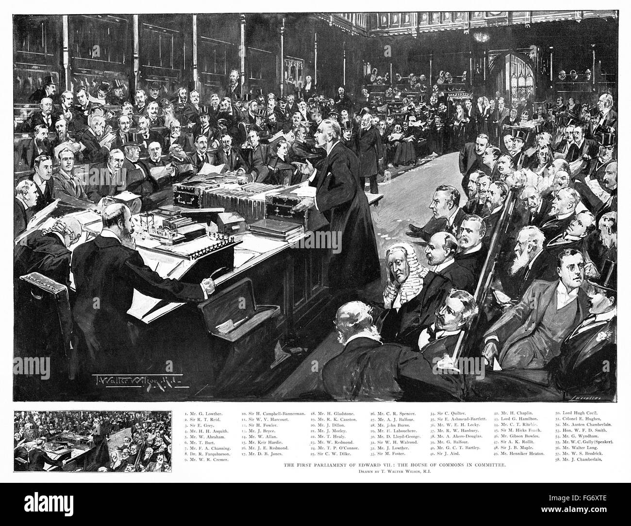 HOUSE OF COMMONS, 1902. /n'The First Parliament of Edward VII: The ...