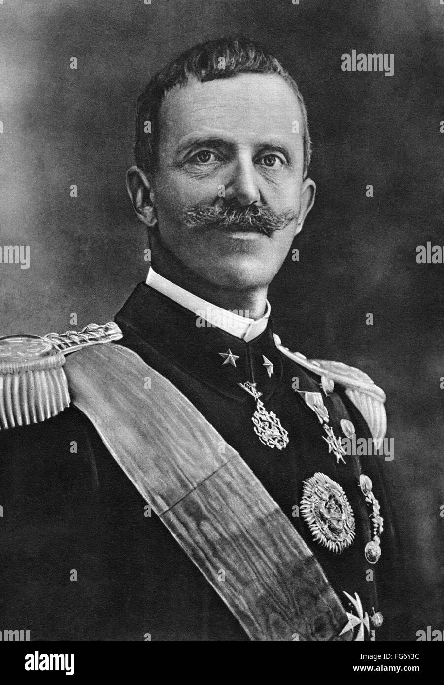 VICTOR EMMANUEL III /n(1869-1947). King of Italy, 1900-1946. Photograph ...