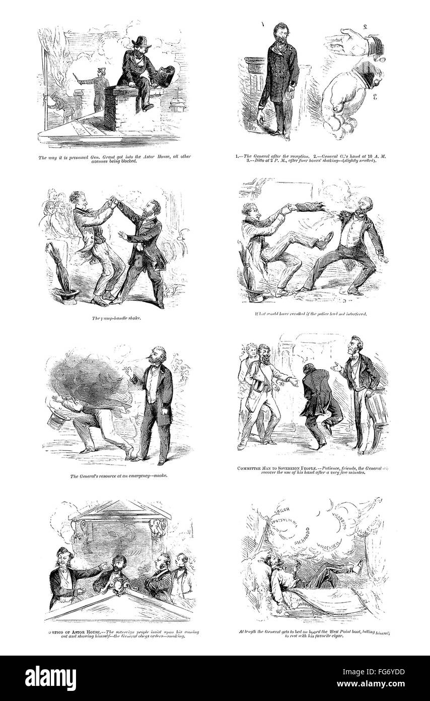 ULYSSES S. GRANT (1822-1885). /n18th President of the United States ...