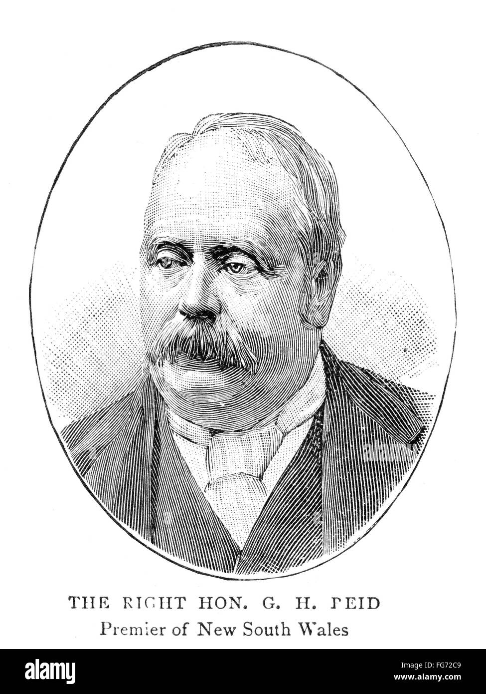 GEORGE REID (1845-1918). /nAustralian politician, premier of New South ...