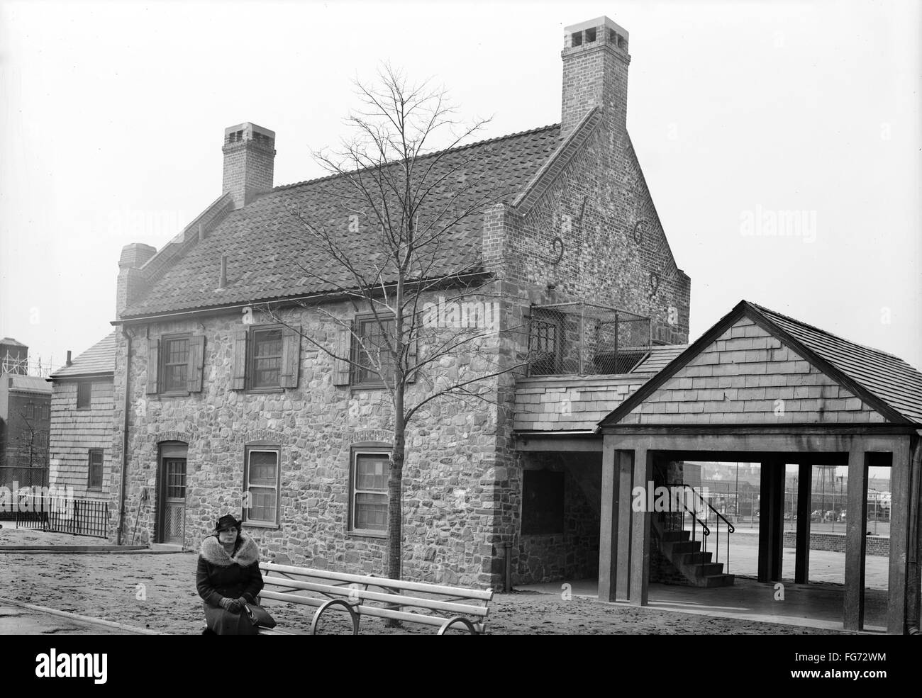 BROOKLYN: OLD STONE HOUSE. /nReplica of the Old Stone House, or the ...