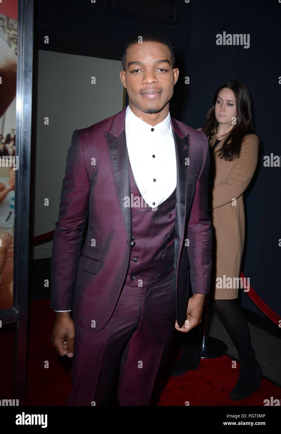 New York, NY, USA. 17th Feb, 2016. Stephan James at arrivals for RACE ...