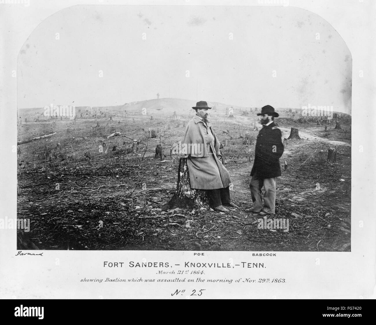 CIVIL WAR: FORT SANDERS. /nOrlando M. Poe and General Orville Elias ...