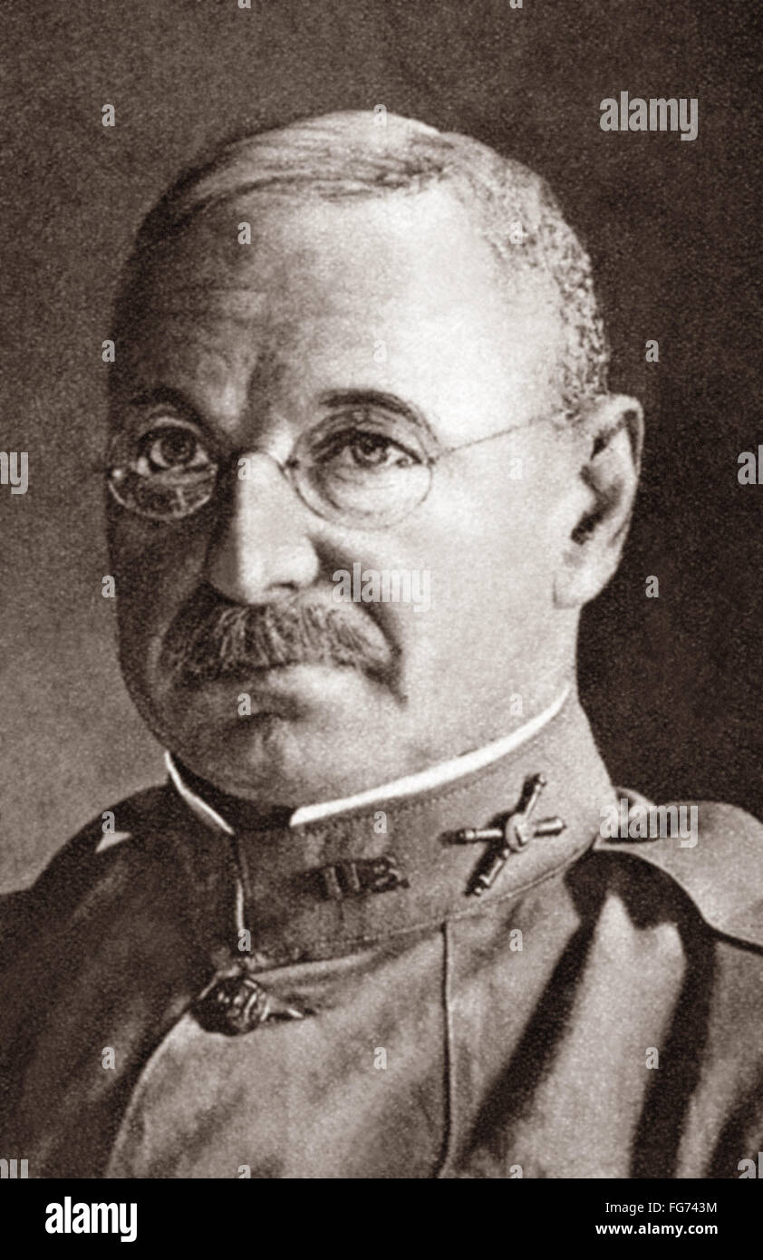 WILLIAM GEORGE HAAN /n(1863-1924). U.S. Army general during World War I ...